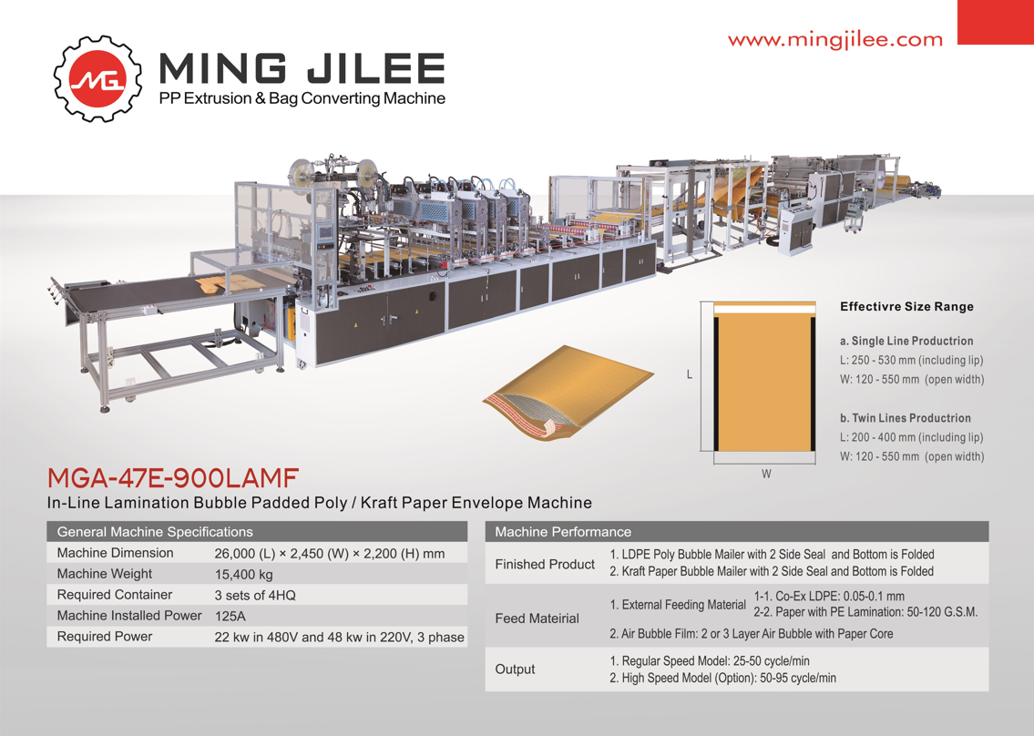 MING JILEE ENTERPRISE CO., LTD. | Plast Eurasia İstanbul